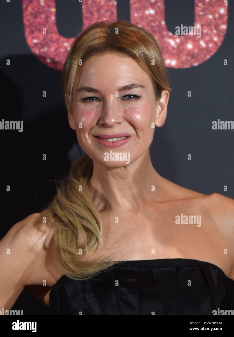 Renee Zellweger attend the Judy Premiere in Paris, France Stock Photo ...