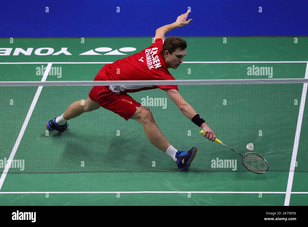 European Badminton Championship: Mens final Stock Photo - Alamy