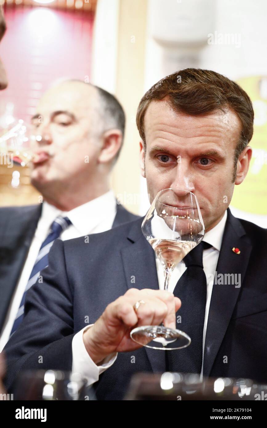 Emmanuel Macron during the Inauguration by the President of the ...