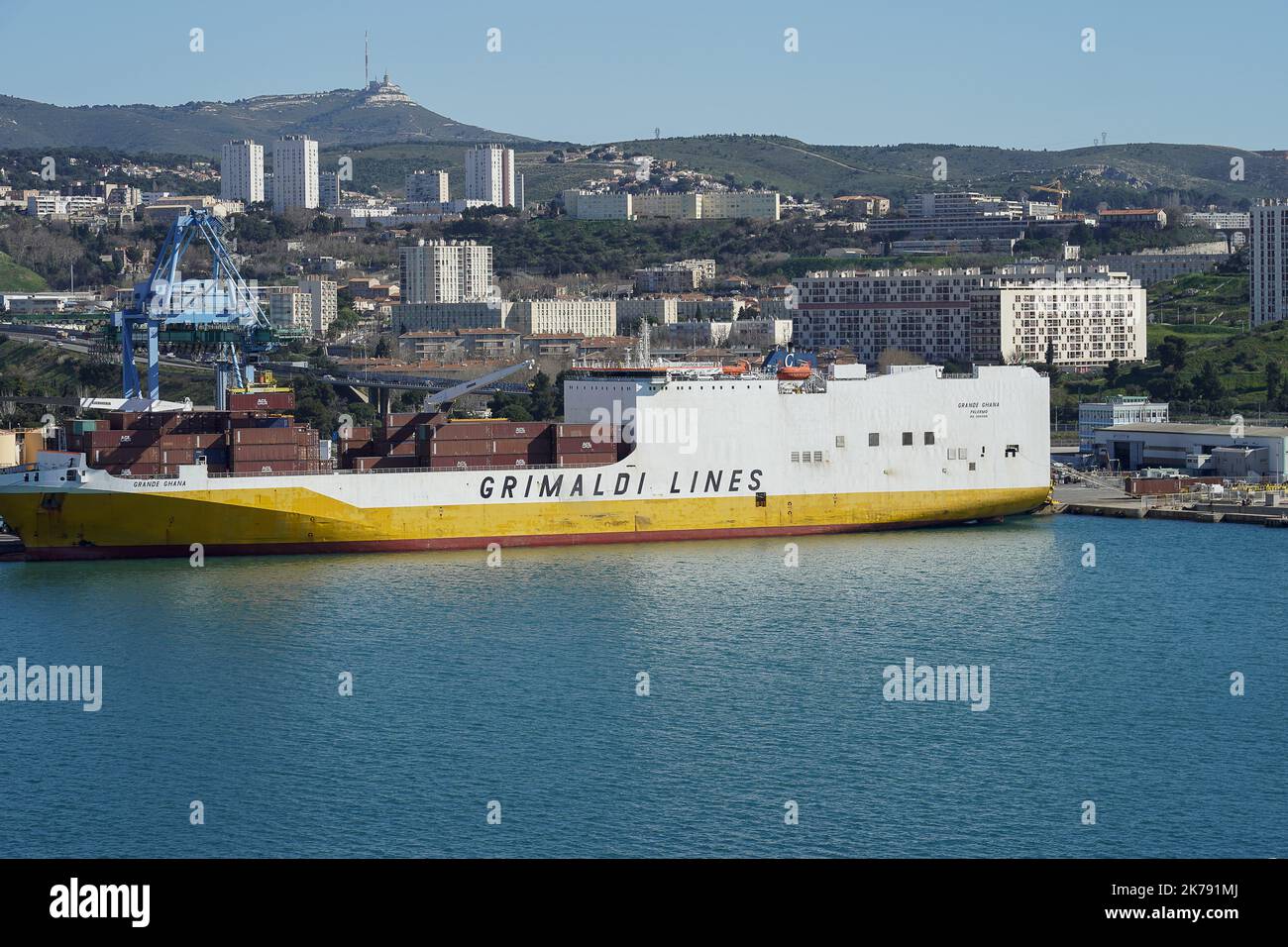 Coronavirus prevention measures aboard liner MSC Grandiosa Stock Photo ...