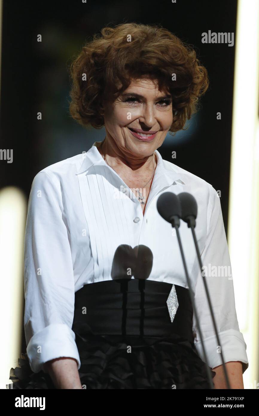 Fanny Ardant on stage during the Cesar Film Awards 2020 Ceremony At ...
