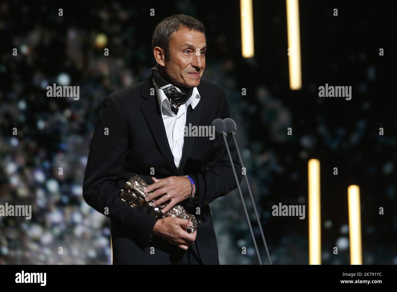 Stephane Rozenbaum on stage during the Cesar Film Awards 2020 Ceremony ...