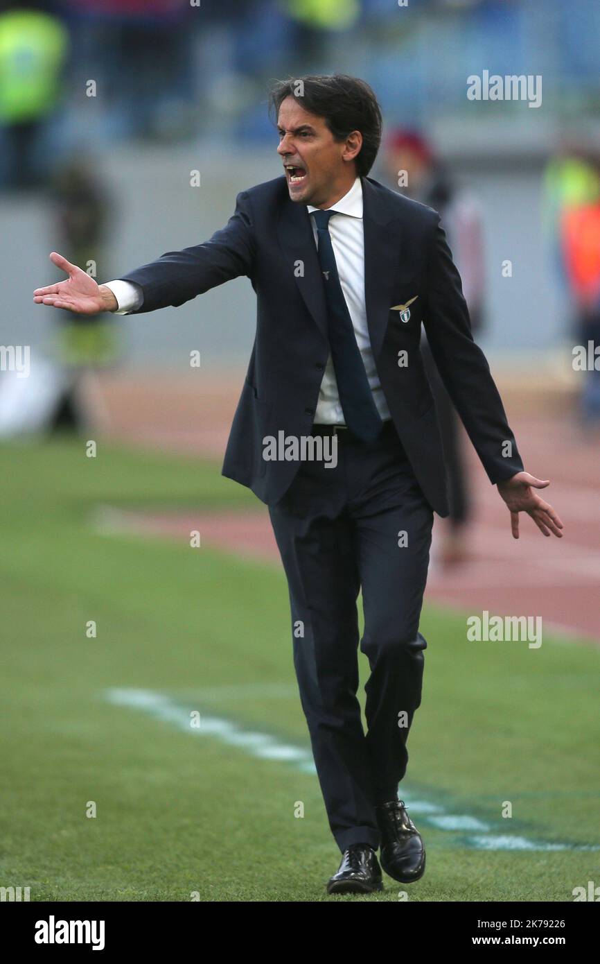 Simone inzaghi manager hi-res stock photography and images - Alamy