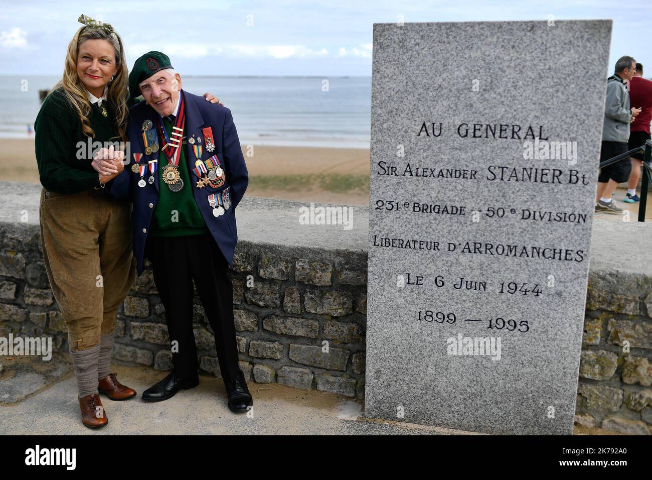 Commemorations for the 75th anniversary of D-Day, the landing of the ...