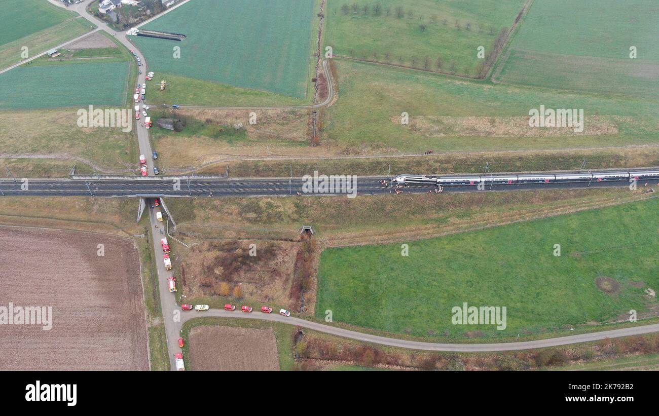 A train in France crashes at 200mph after derailing from the track. One ...