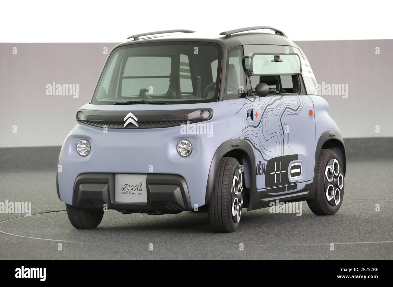 The new Citroen AMI Electric Vehicle, Velizy-Villacoublay Stock Photo ...