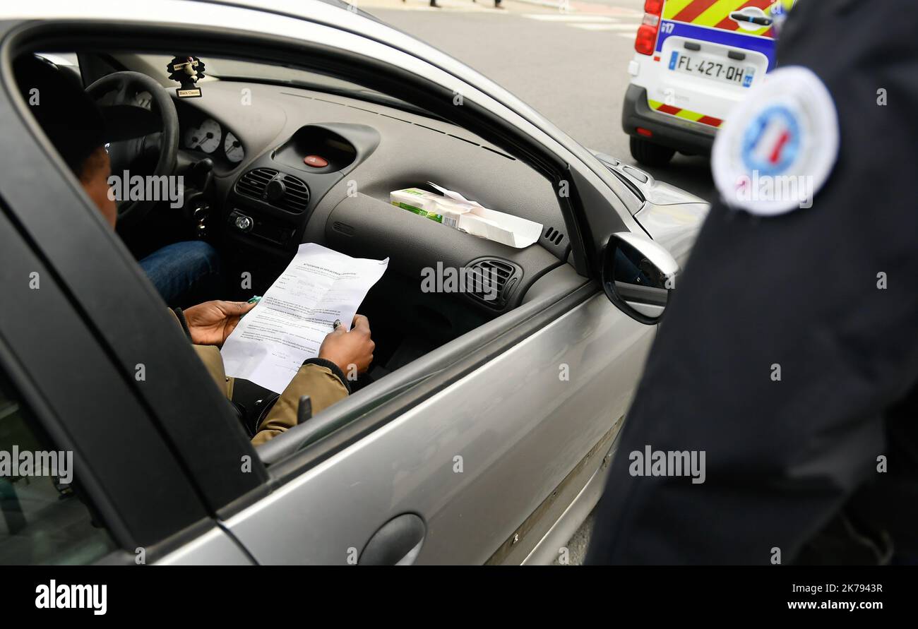 The national police patrol the streets to ensure proper compliance with ...