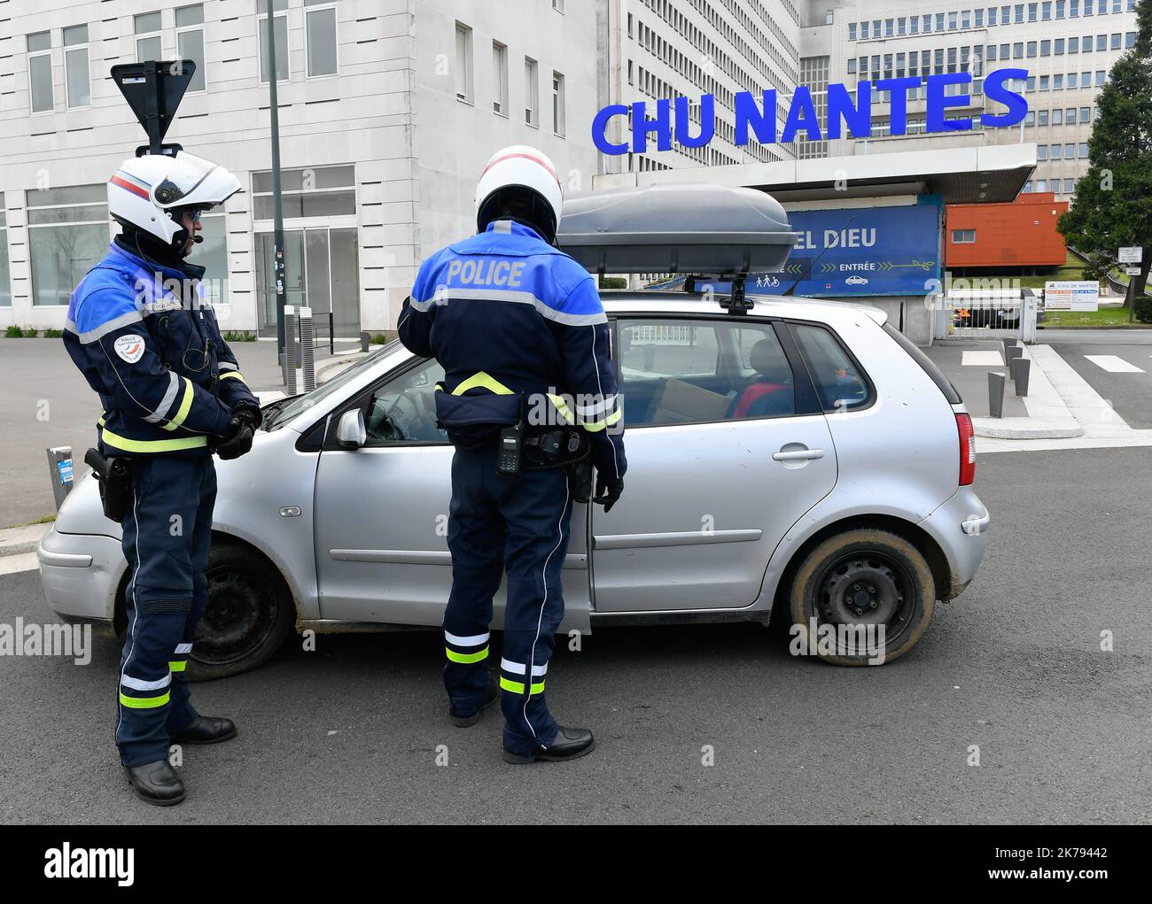 The national police patrol the streets to ensure proper compliance with ...