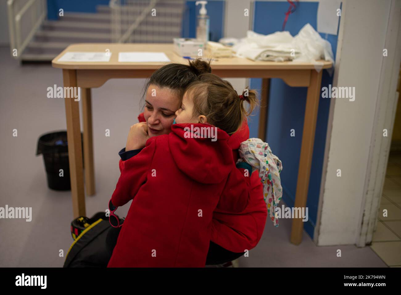 The city of Lille opened the crèche for nursing staff Stock Photo - Alamy