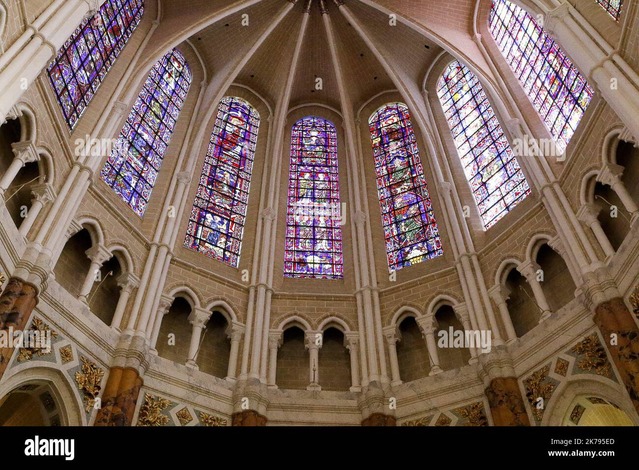Chartres Cathedral, also known as the Cathedral of Our Lady of Chartres ...