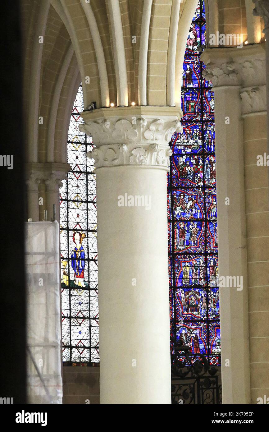 Chartres Cathedral, also known as the Cathedral of Our Lady of Chartres ...