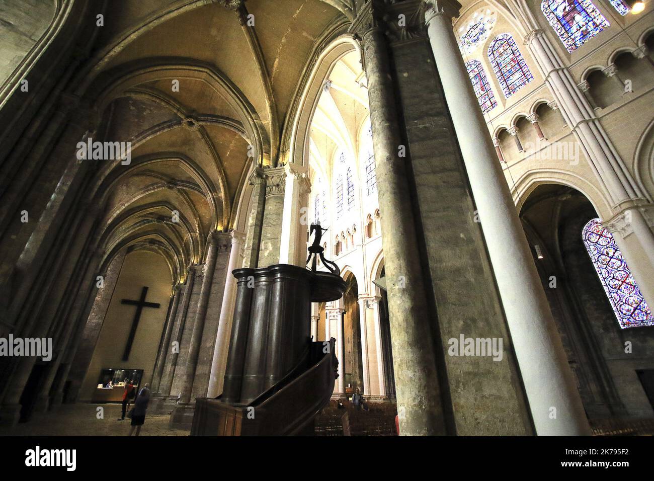 Chartres Cathedral, also known as the Cathedral of Our Lady of Chartres ...