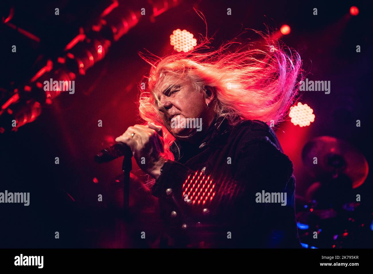 Malmoe, Sweden. 16th Oct, 2022. The British heavy metal band Saxon ...