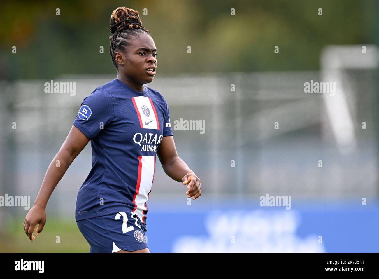 PARIS - Sandy Baltimore of Paris Saint Germain women during the French ...