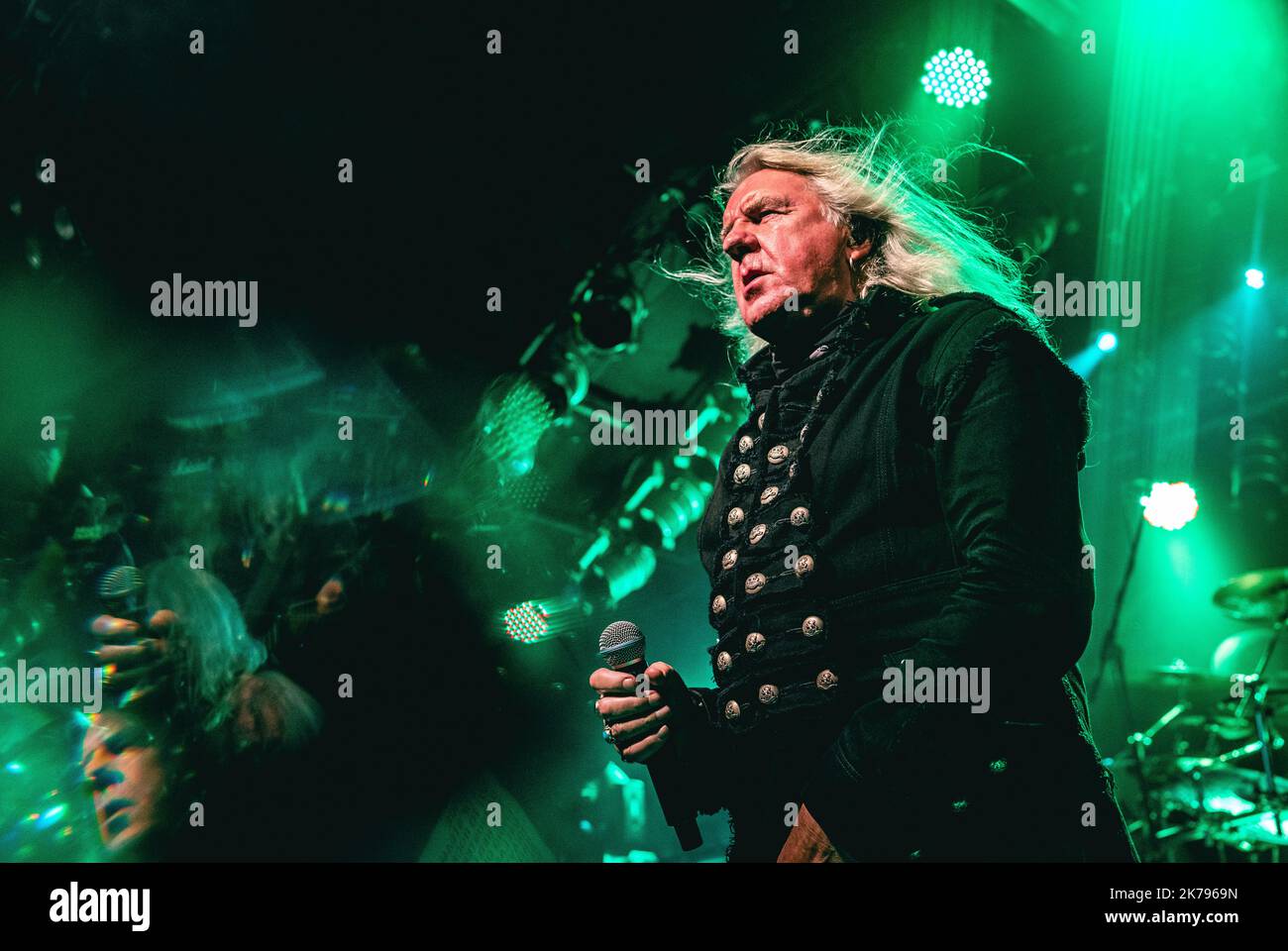 Malmoe, Sweden. 16th Oct, 2022. The British heavy metal band Saxon ...