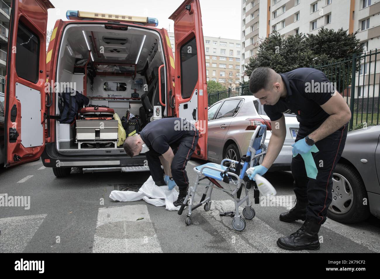 French military firemen from BSPP (Brigade des Sapeurs Pompiers de ...
