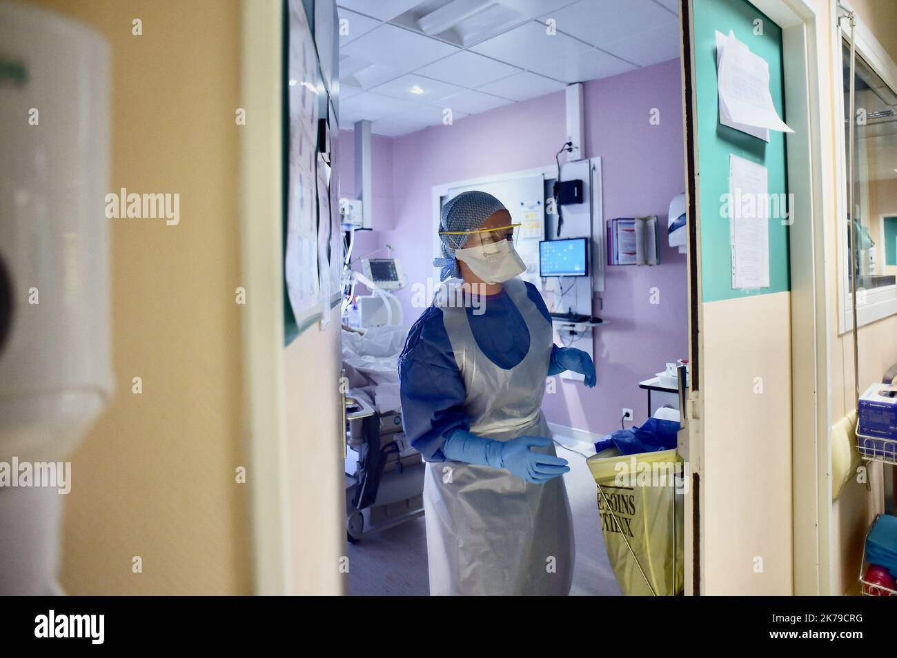 Medical staff including doctors and nurses carry out duties at private ...