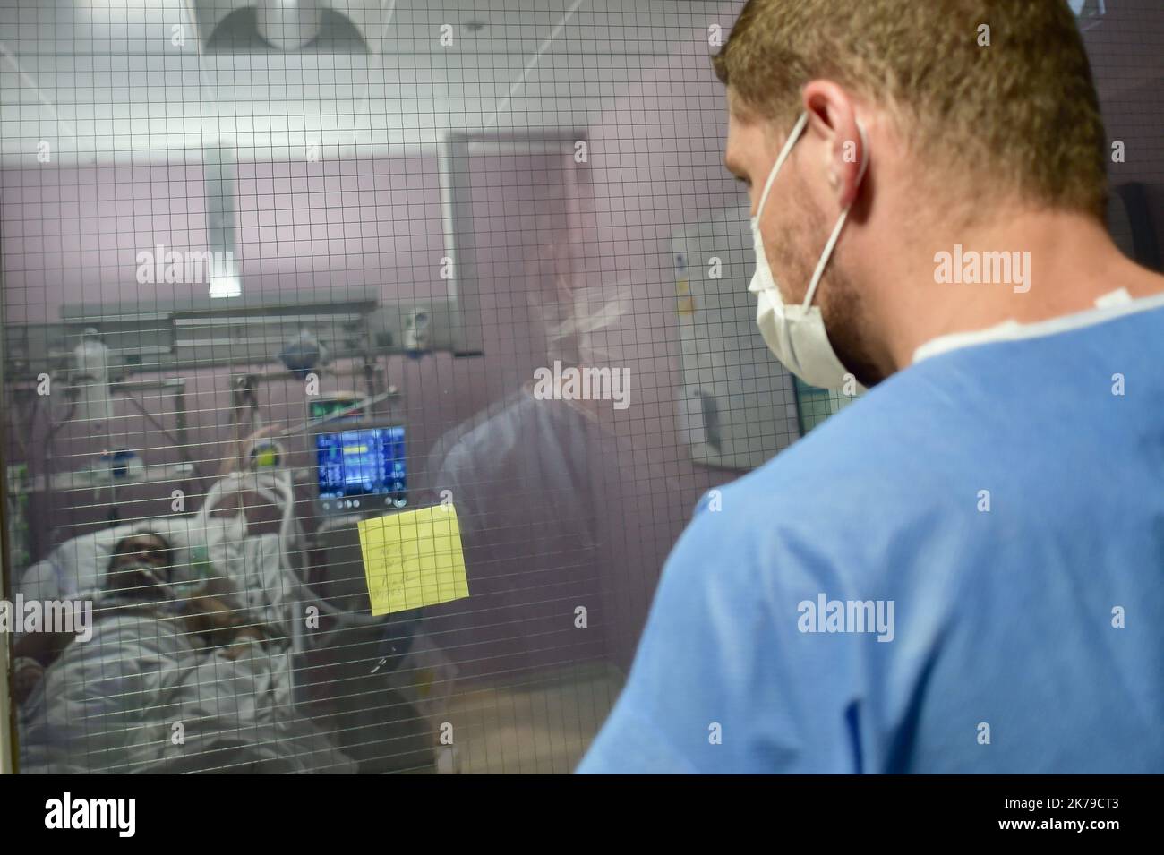 Medical staff including doctors and nurses carry out duties at private ...