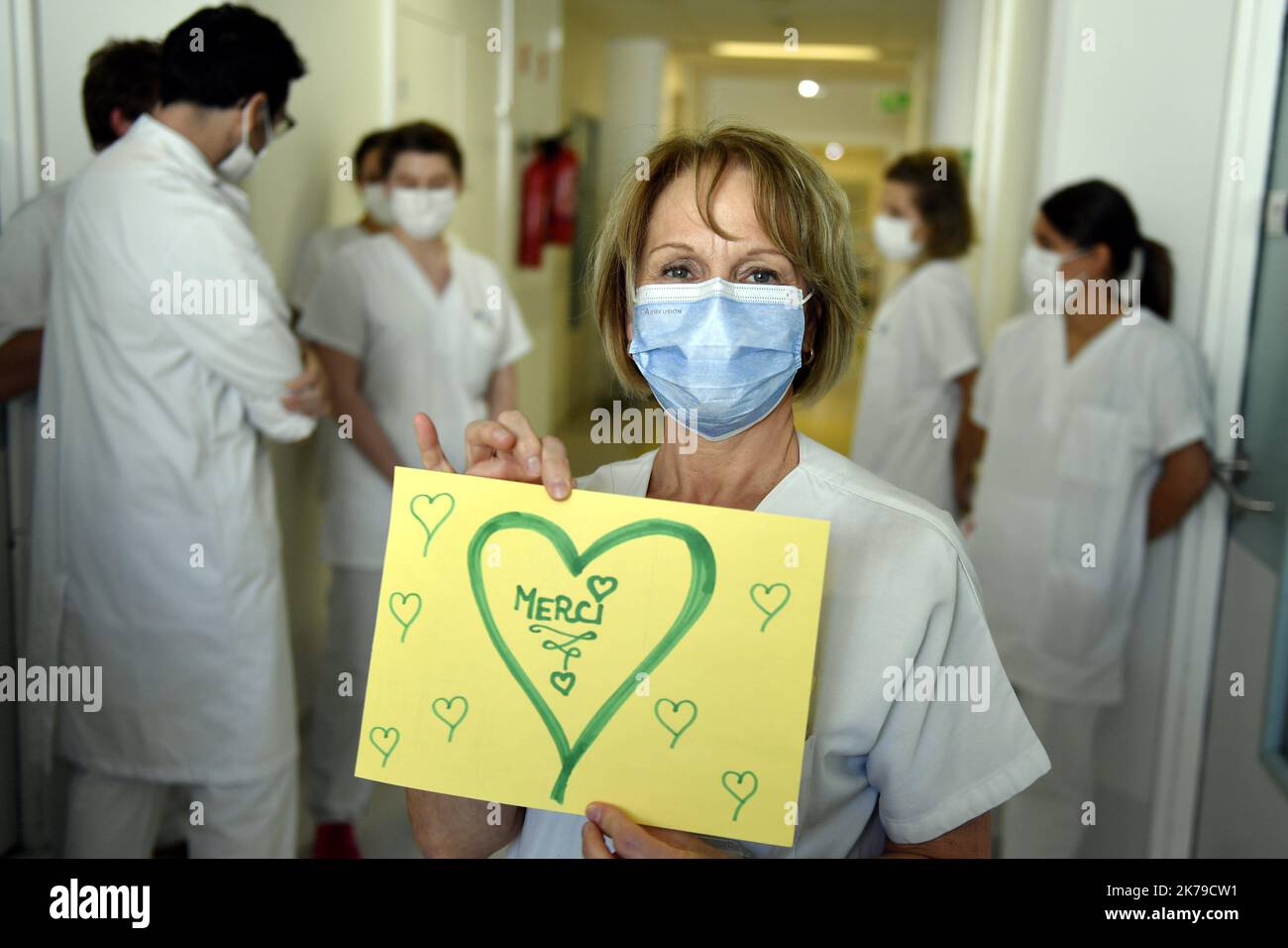 Messages from medical staff including doctors and nurses at the CHRU de ...