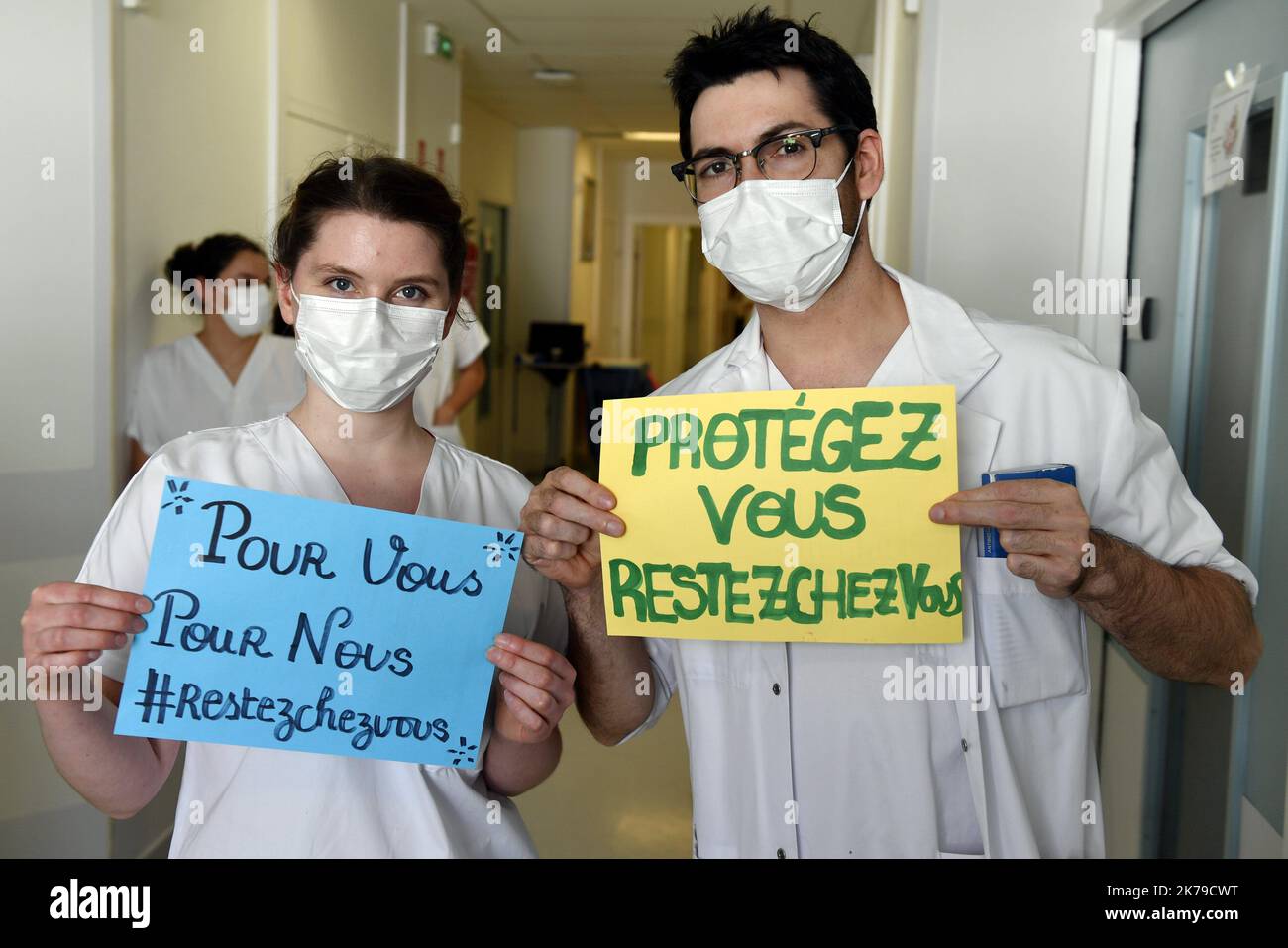 Messages from medical staff including doctors and nurses at the CHRU de ...