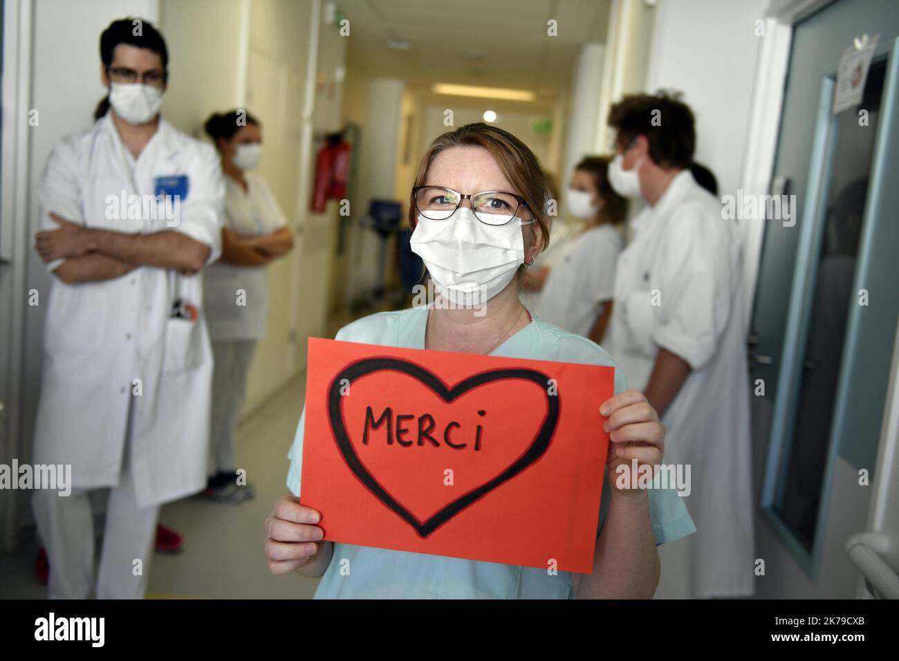 Messages from medical staff including doctors and nurses at the CHRU de ...