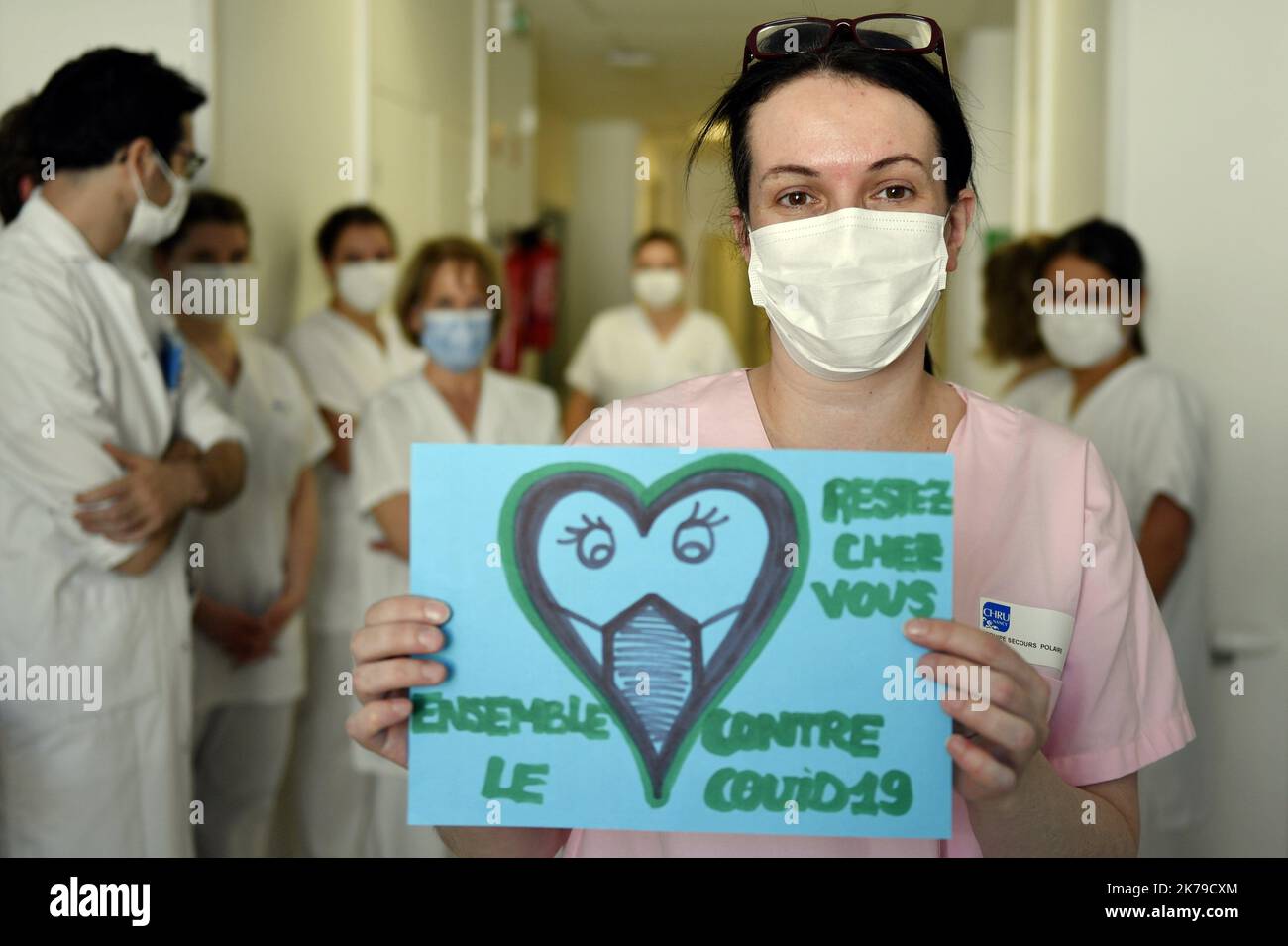 Messages from medical staff including doctors and nurses at the CHRU de ...