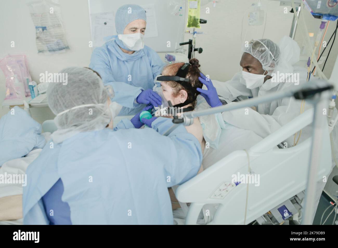 France / Yvelines (french department) / Chesnay - An intervention of ...