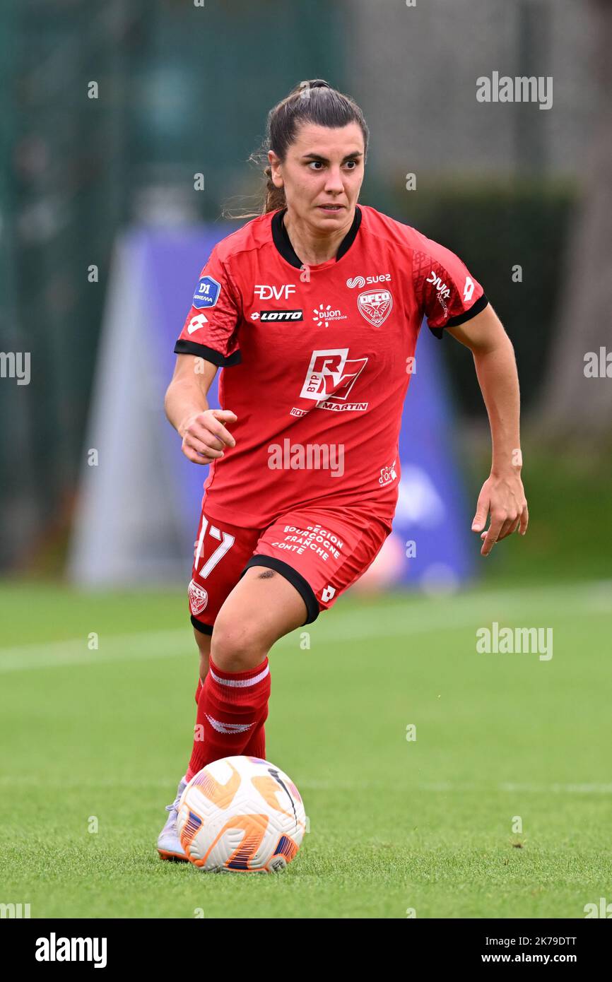 PARIS - Rose Lavaud of Dijon FCO women during the French Division 1 ...