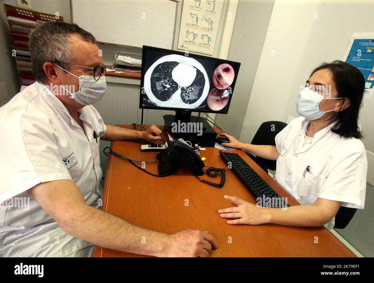 Pasteur hospital - Meeting with the team from the Pneumology Department ...