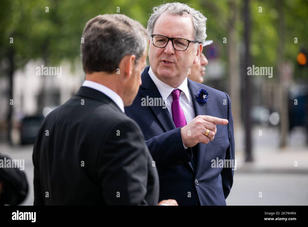 Richard Ferrand, president de l'assemblee nationale, Nicolas Sarkozy ...