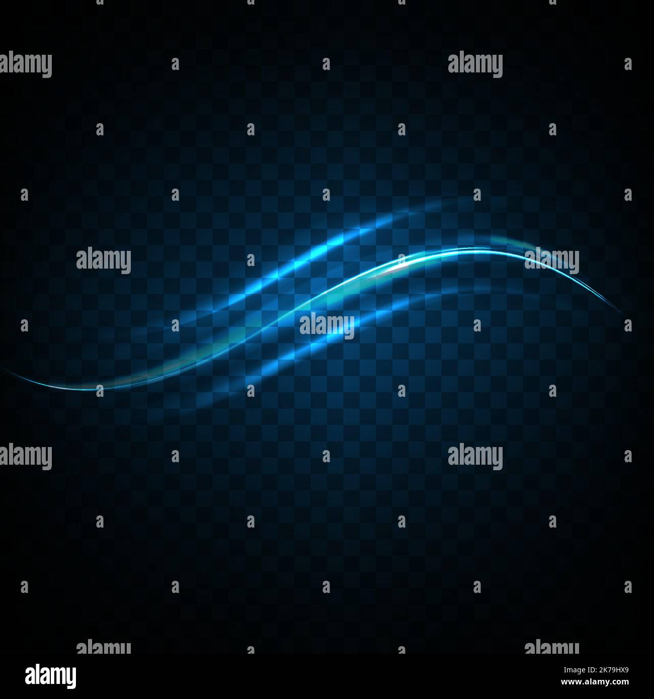 Blue glowing shiny lines effect vector background. EPS10. Abstract ...