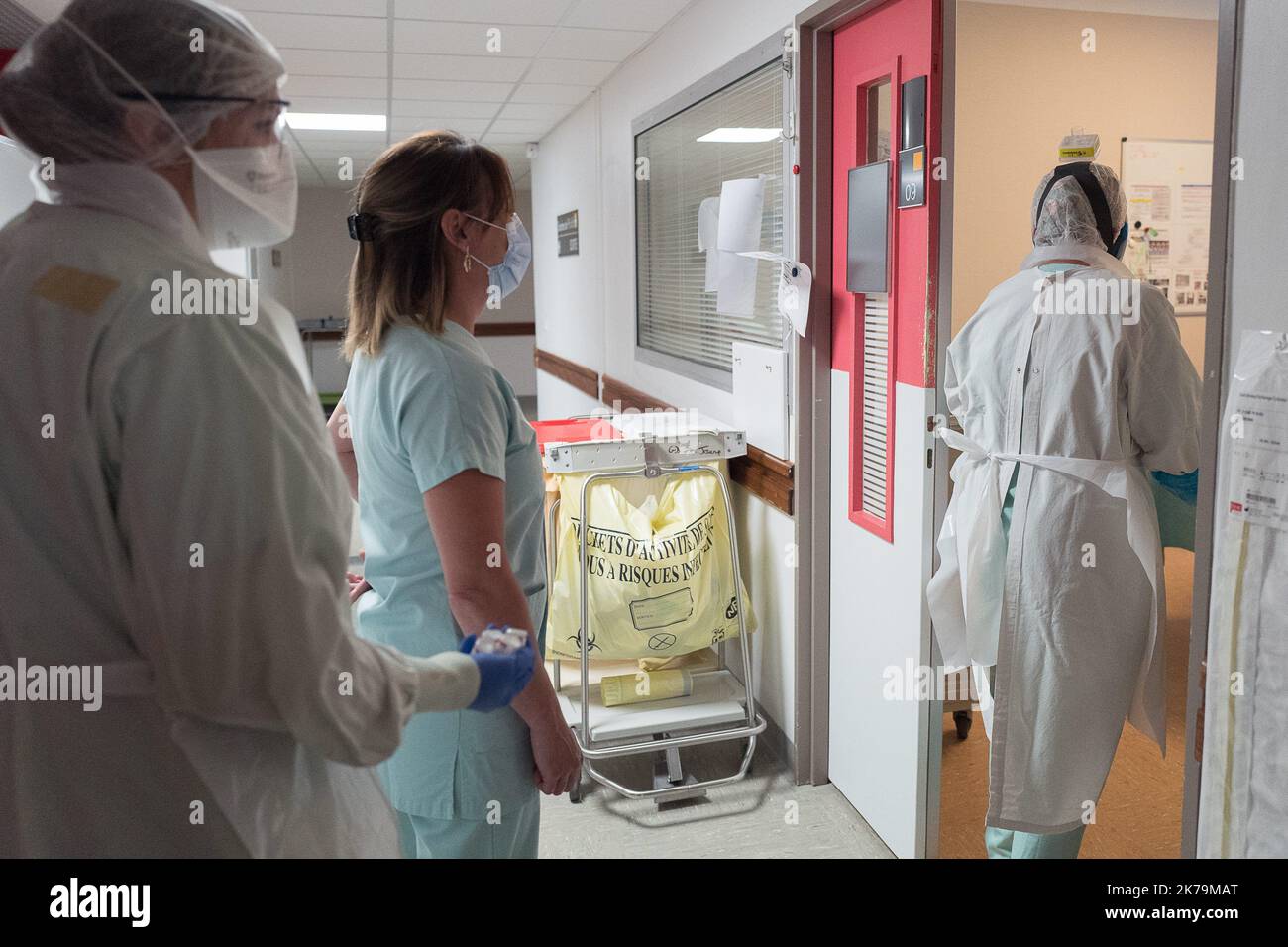 Emergency Department - Intensive Care Unit in the Covid sector at the ...