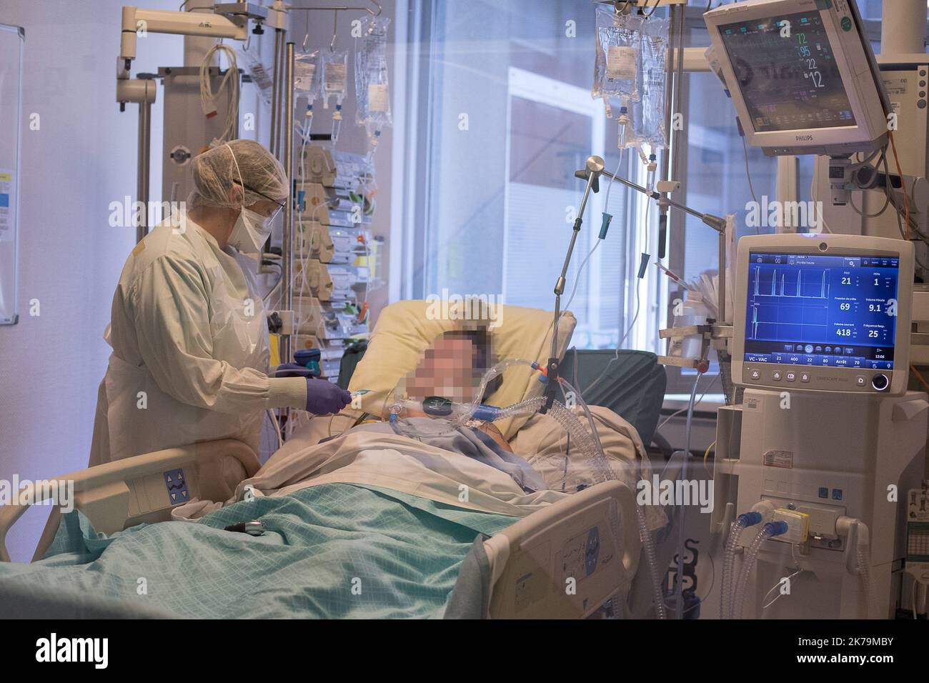 Emergency Department - Intensive Care Unit in the Covid sector at the ...