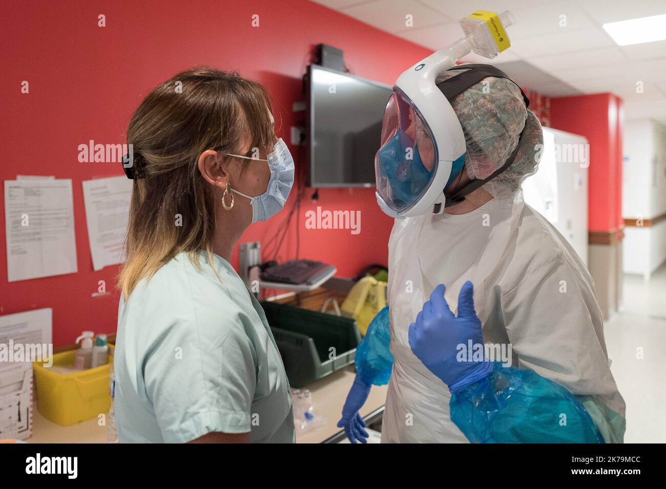 Emergency Department - Intensive Care Unit in the Covid sector at the ...