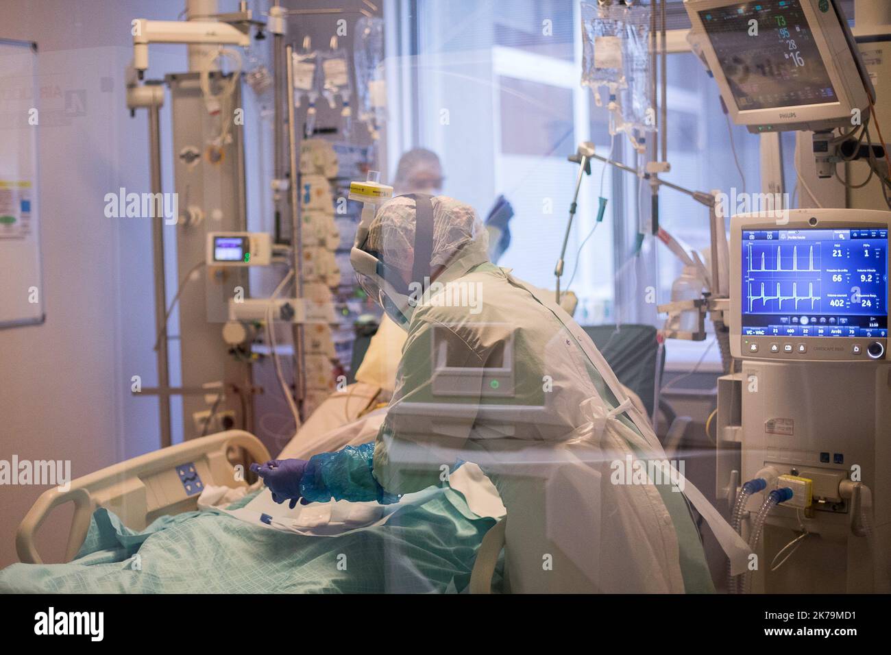 Emergency Department - Intensive Care Unit in the Covid sector at the ...