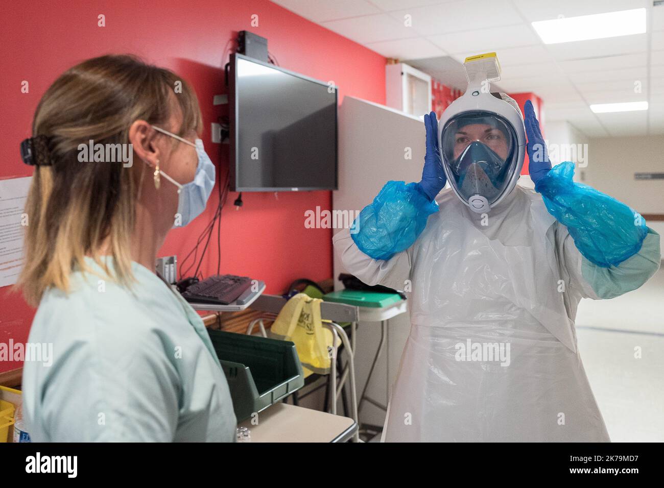 Emergency Department - Intensive Care Unit in the Covid sector at the ...