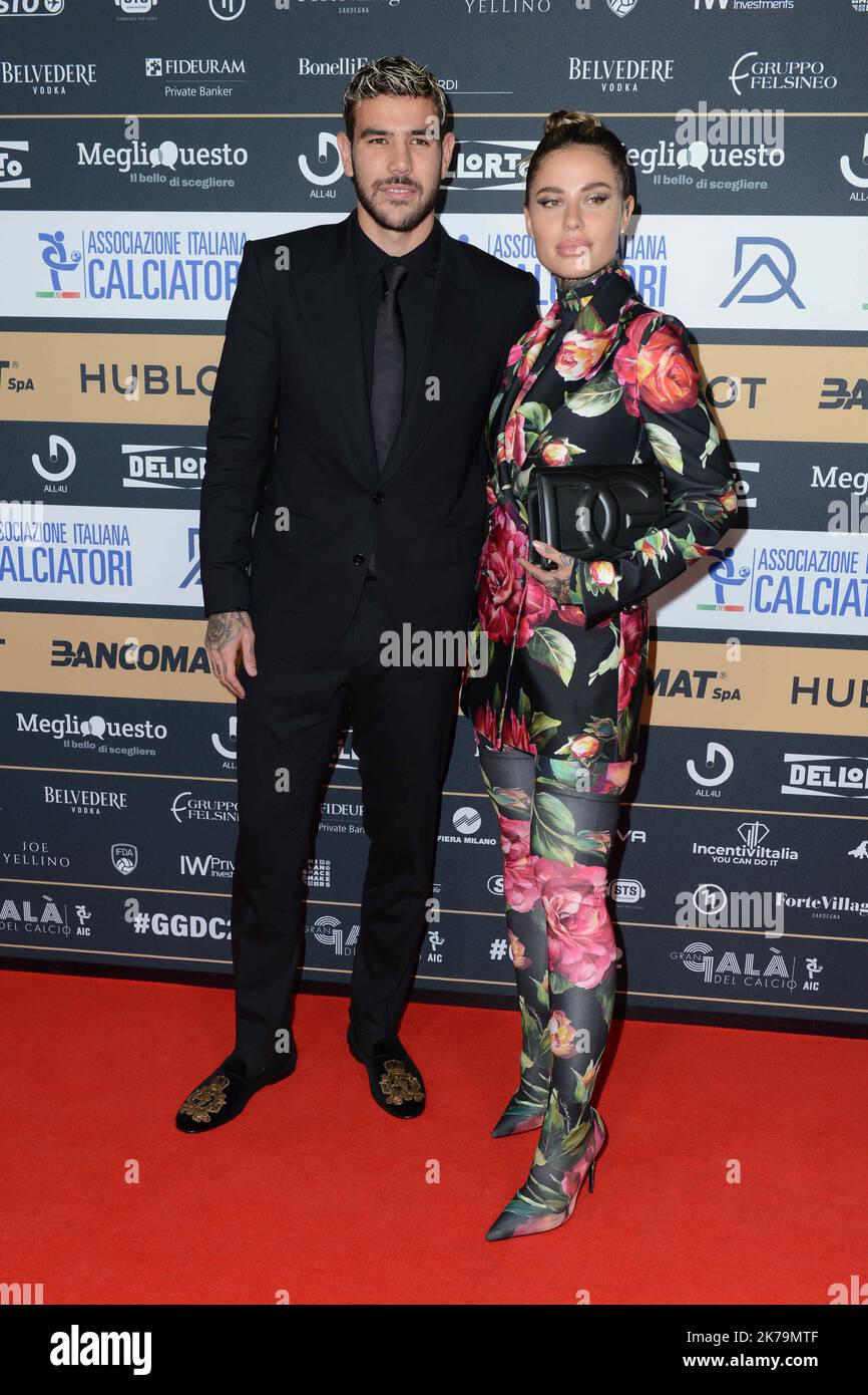 Milan, Italy. 17th Oct, 2022. Milan, Red carpet Gran Gala 'of football ...