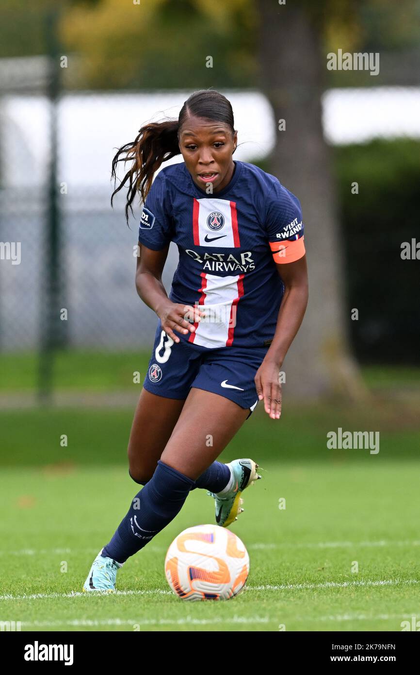 PARIS - Grace Geyoro of Paris Saint Germain women during the French ...