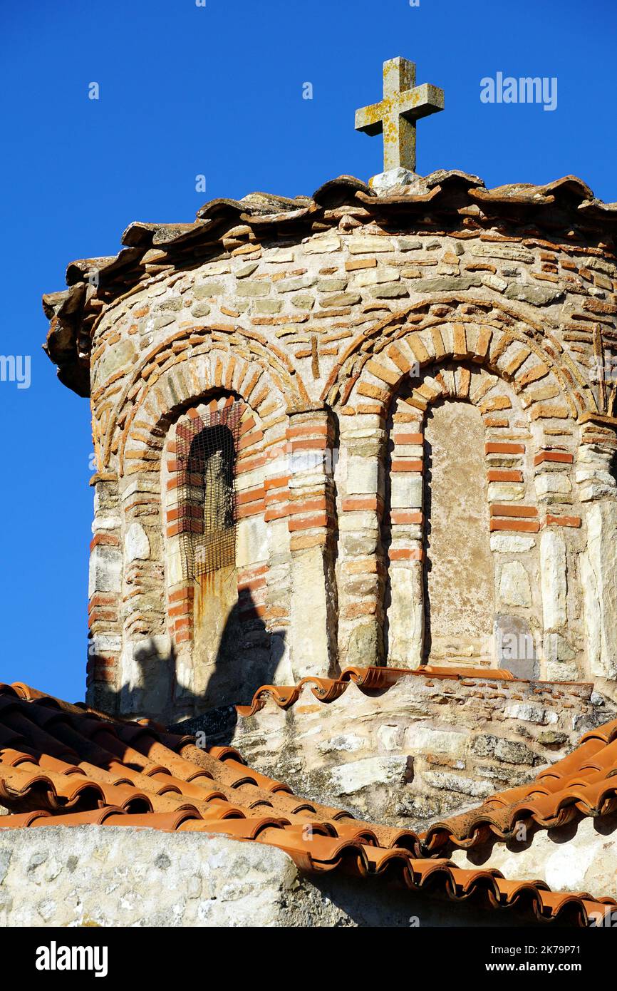 Church of Panagia (11th-12th century), Lampini village, Crete, Greece ...