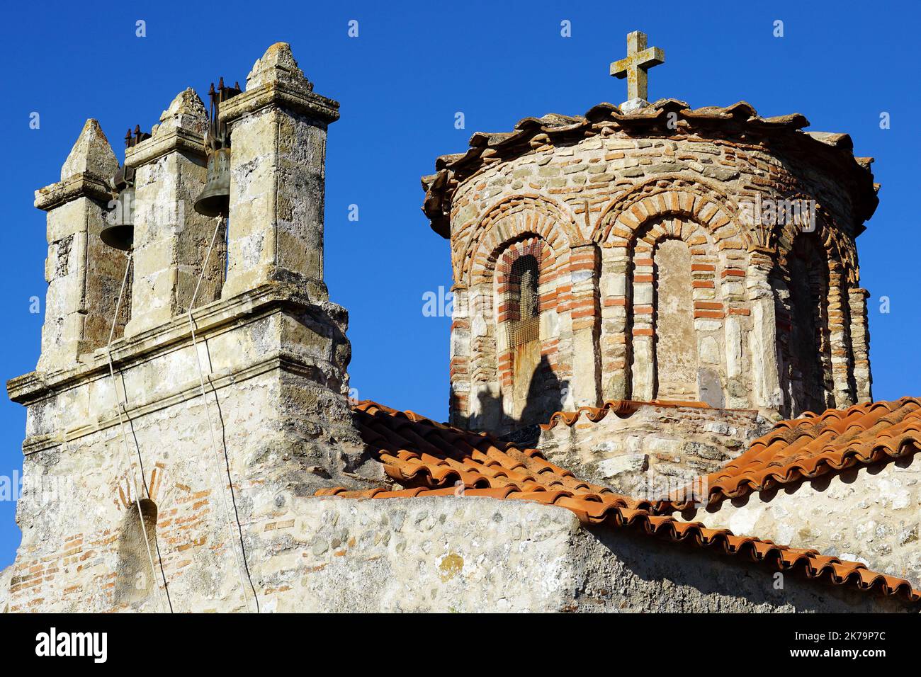 Church of Panagia (11th-12th century), Lampini village, Crete, Greece ...