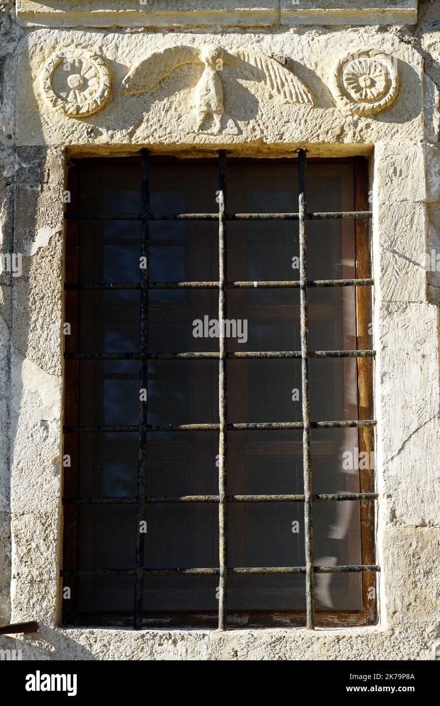 Church of Panagia (11th-12th century), Lampini village, Crete, Greece ...