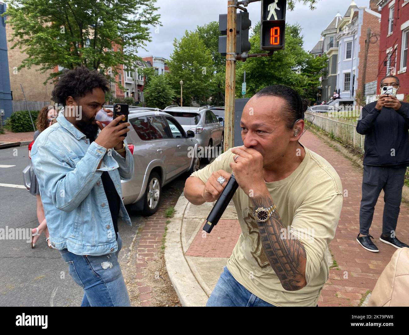 Washington DC 05/25/2020 The French harmonica player Fred Yonnet (he ...
