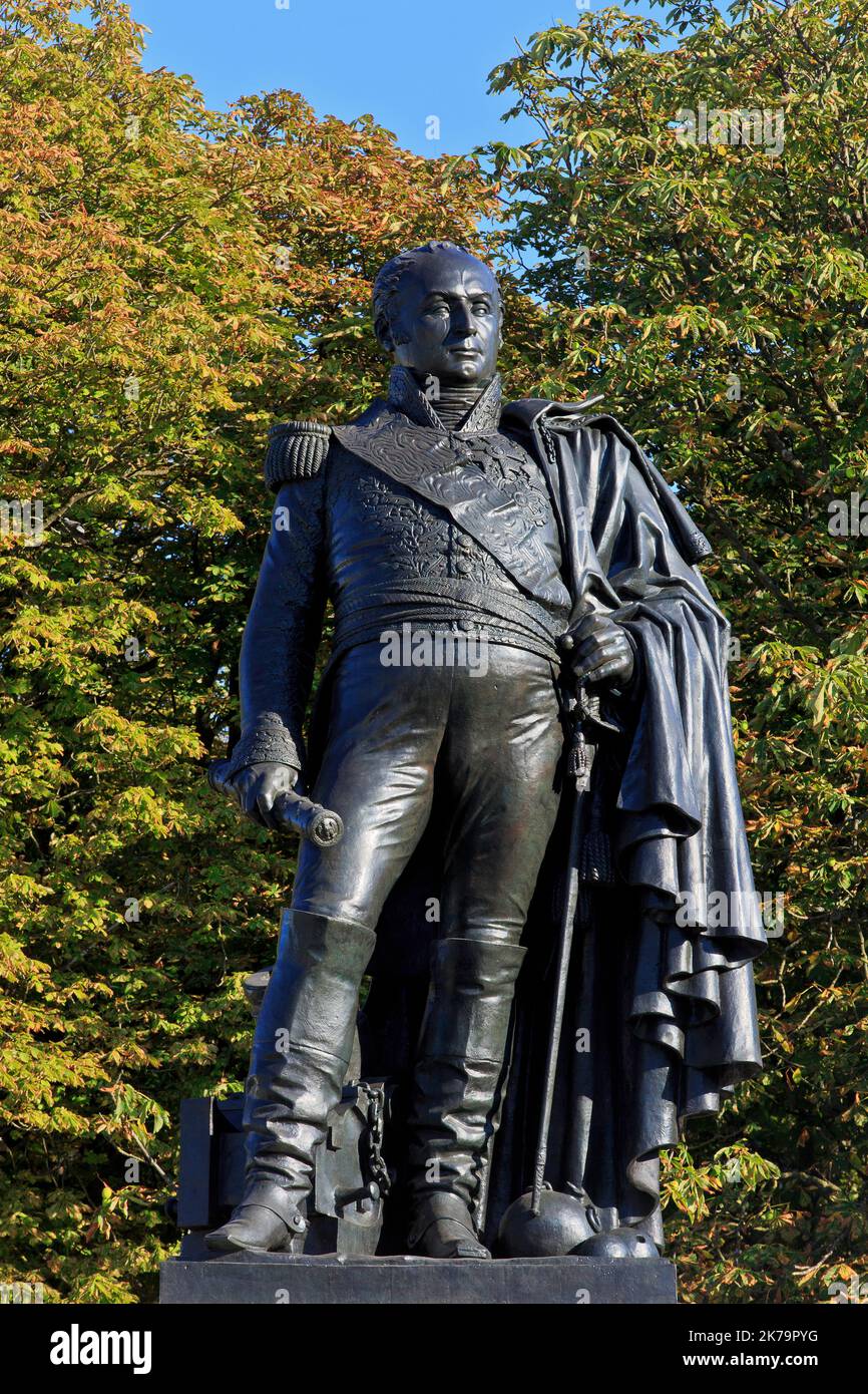 Monument to Jean-Baptiste Drouet, Comte d'Erlon (1765- 1844), Marshal ...