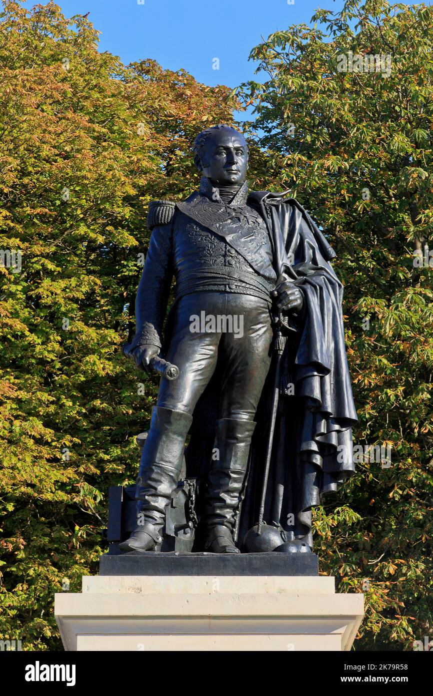 Monument to Jean-Baptiste Drouet, Comte d'Erlon (1765- 1844), Marshal ...