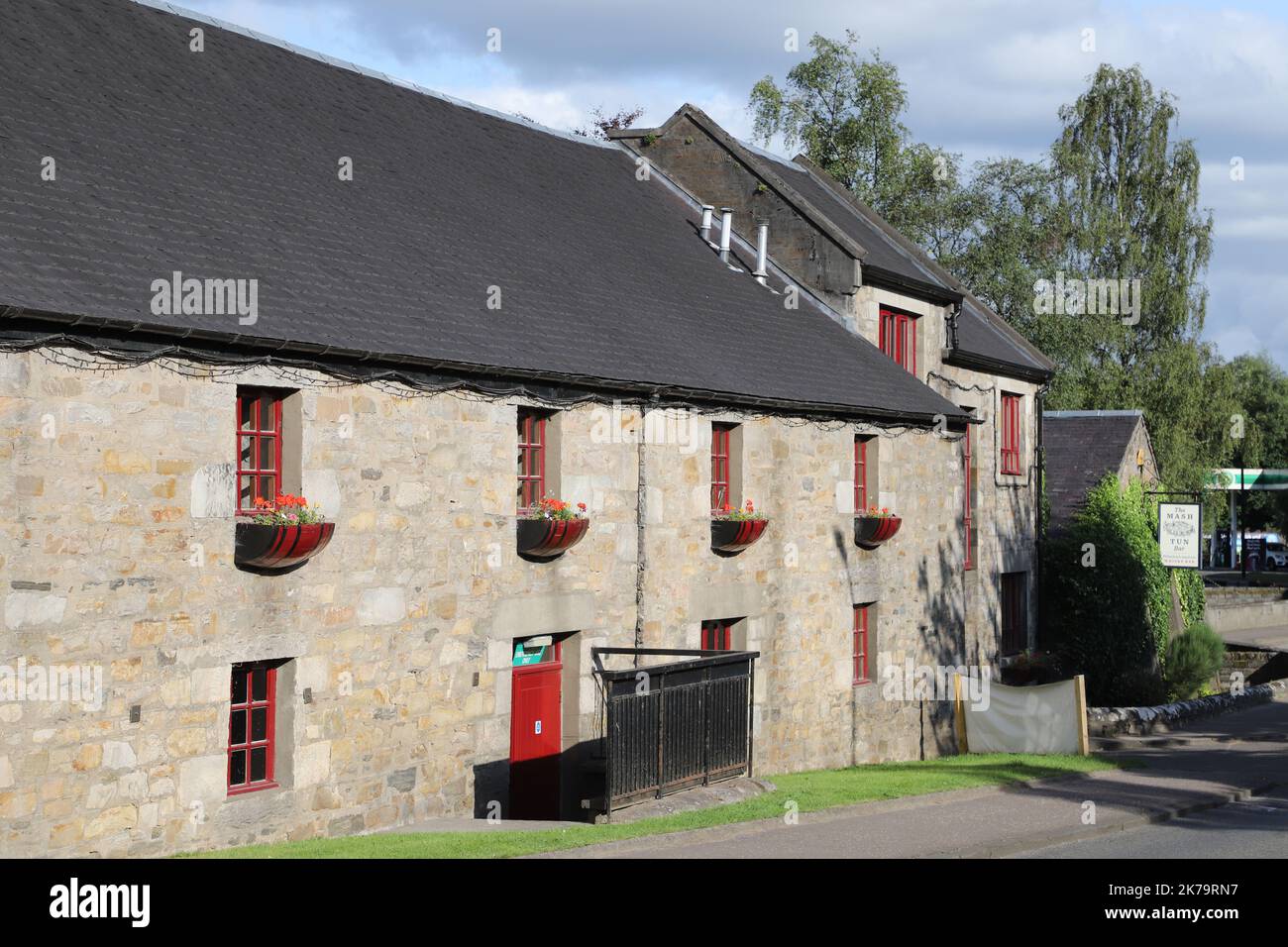 Exterior of Blair Athol Distillery Pitlochry Scotland August 2021 Stock ...