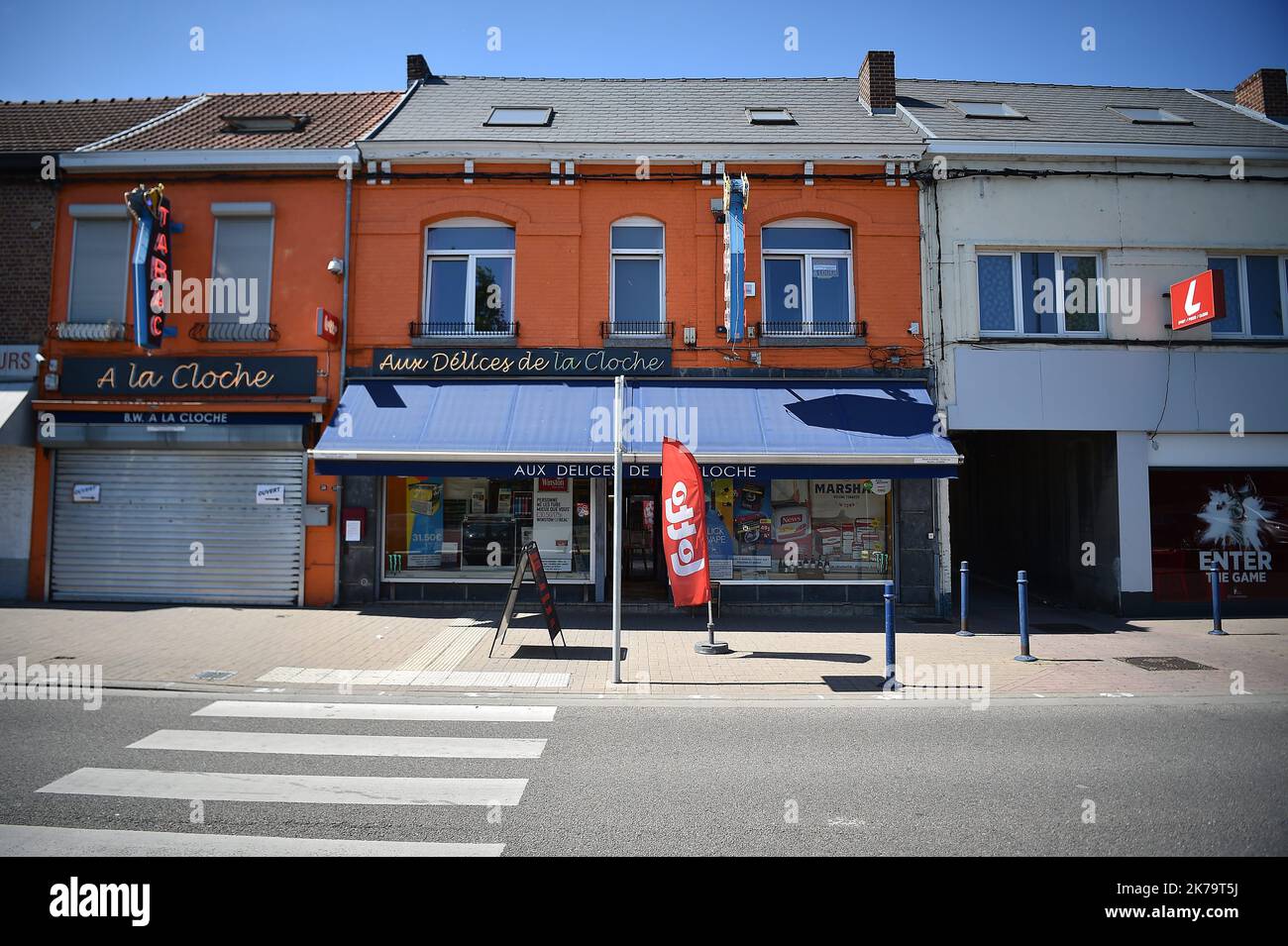 Atmosphere on the Franco-Belgian border Stock Photo - Alamy