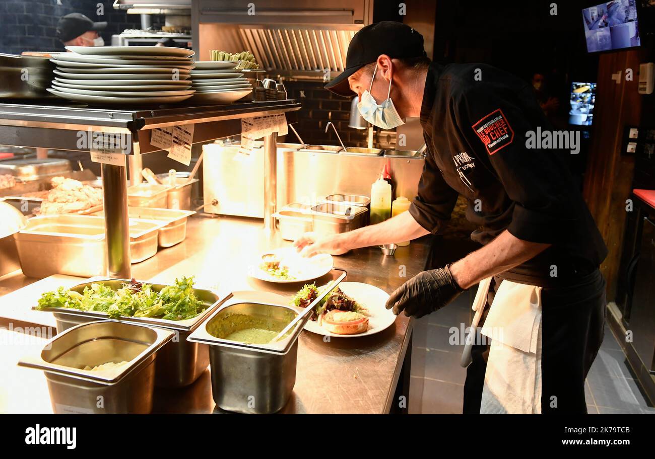 Nantes; 06/02/2020; The Bouffay prison restaurant in Nantes opened its ...