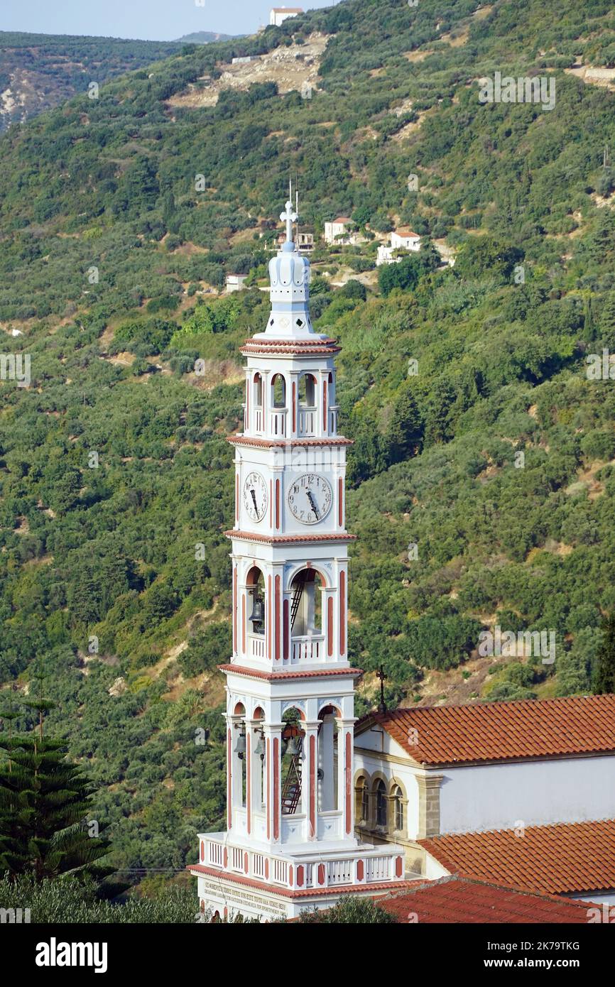 Annunciation of the Virgin church, Topolia village, Crete, Greece ...