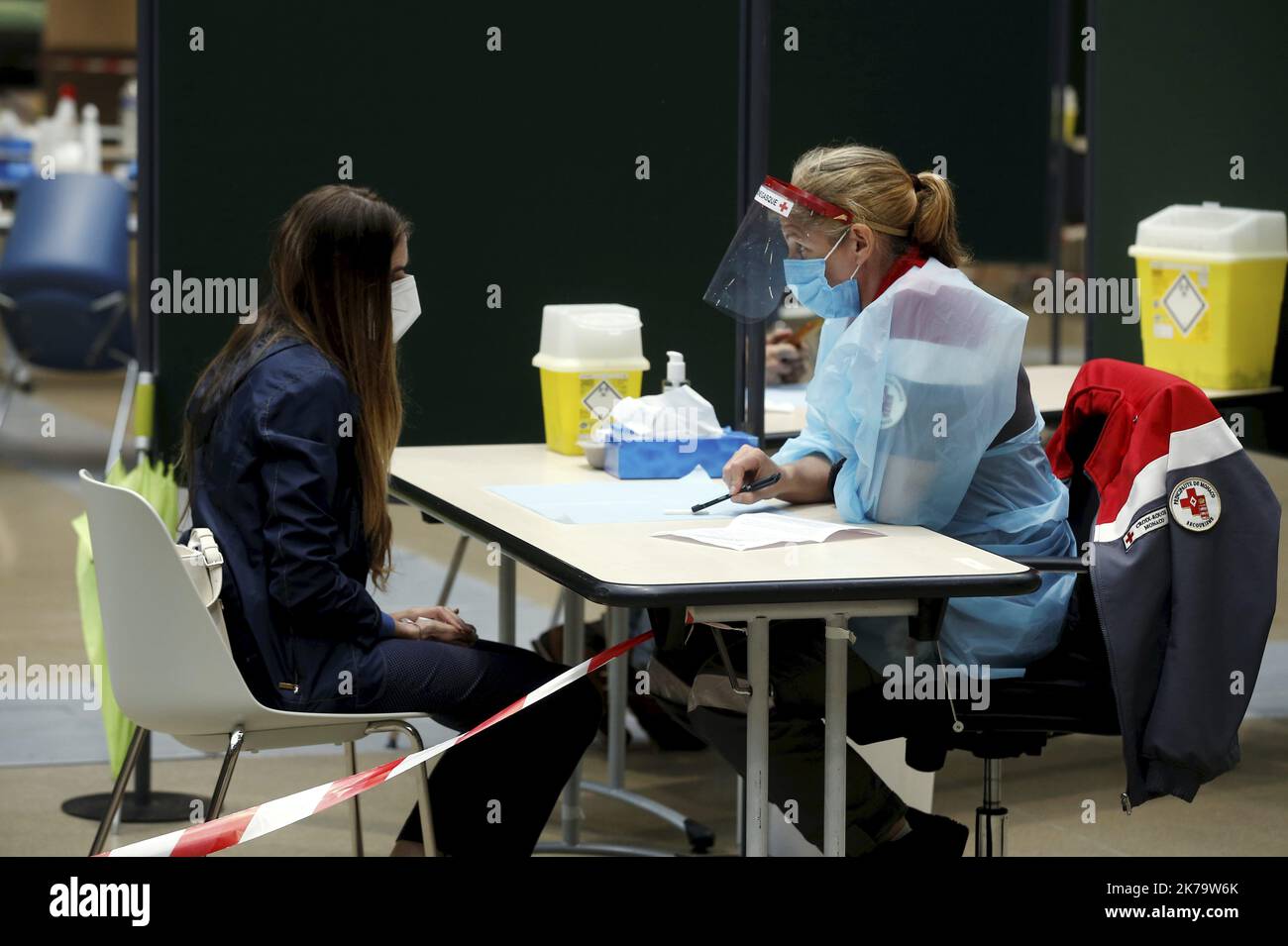 Monaco, June 4th 2020 - Covid-19 tests for employees in Monaco Stock ...