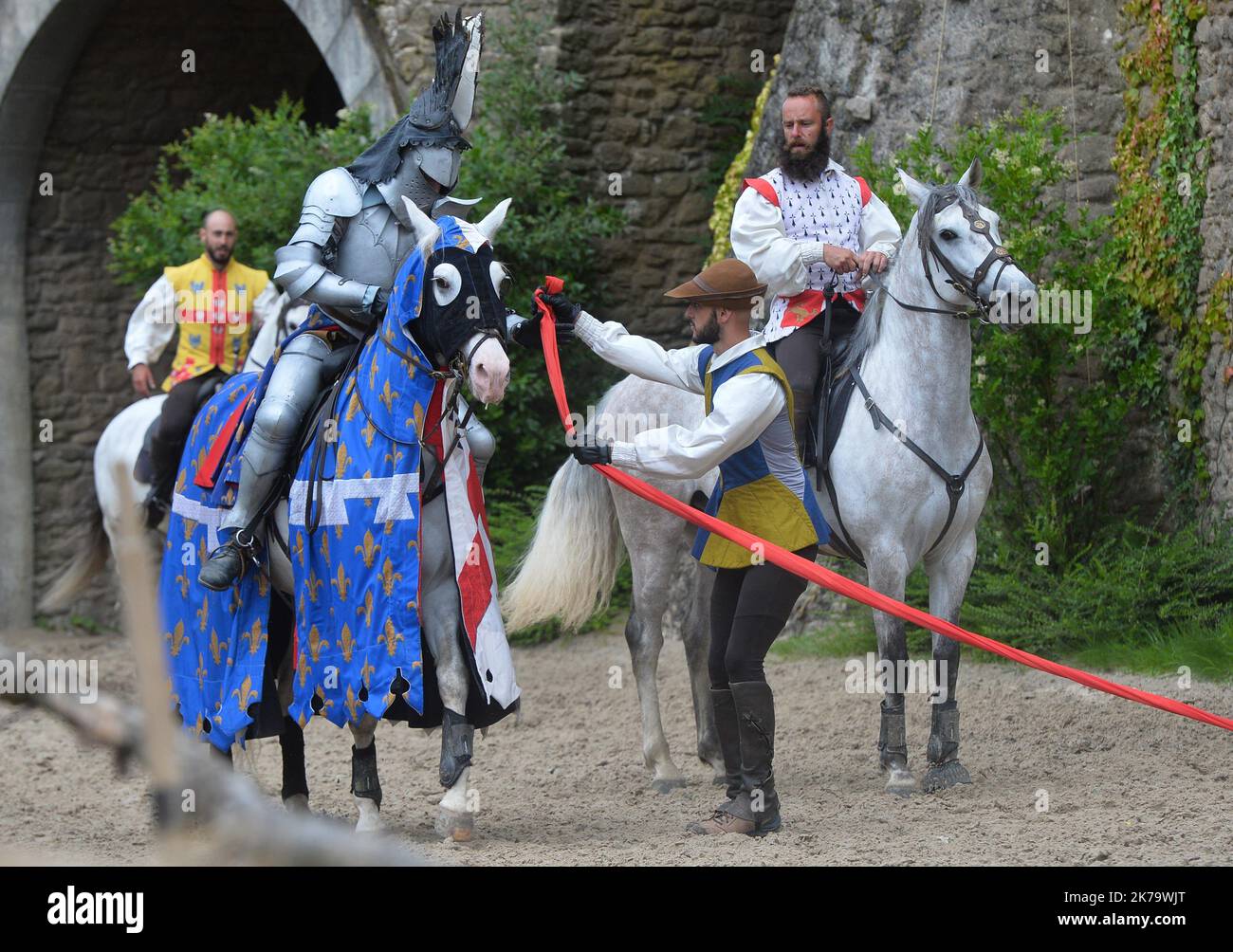 Puy du Fou to re-open in June 11 June 5 2020. France Stock Photo - Alamy